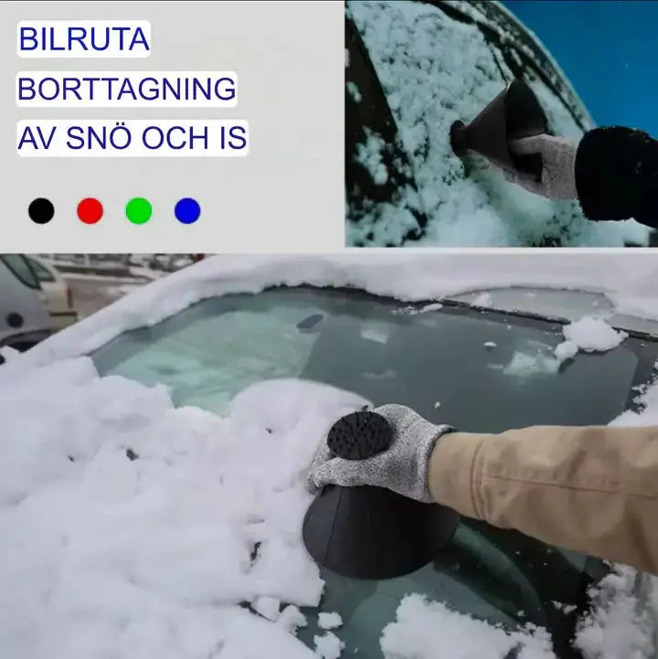 360° Rund Isskrapa – Effektiv Isborttagning – FyndOnline